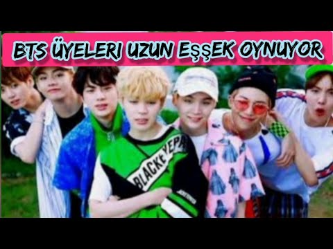 bts üyeleri uzun eşşek oynuyor😂