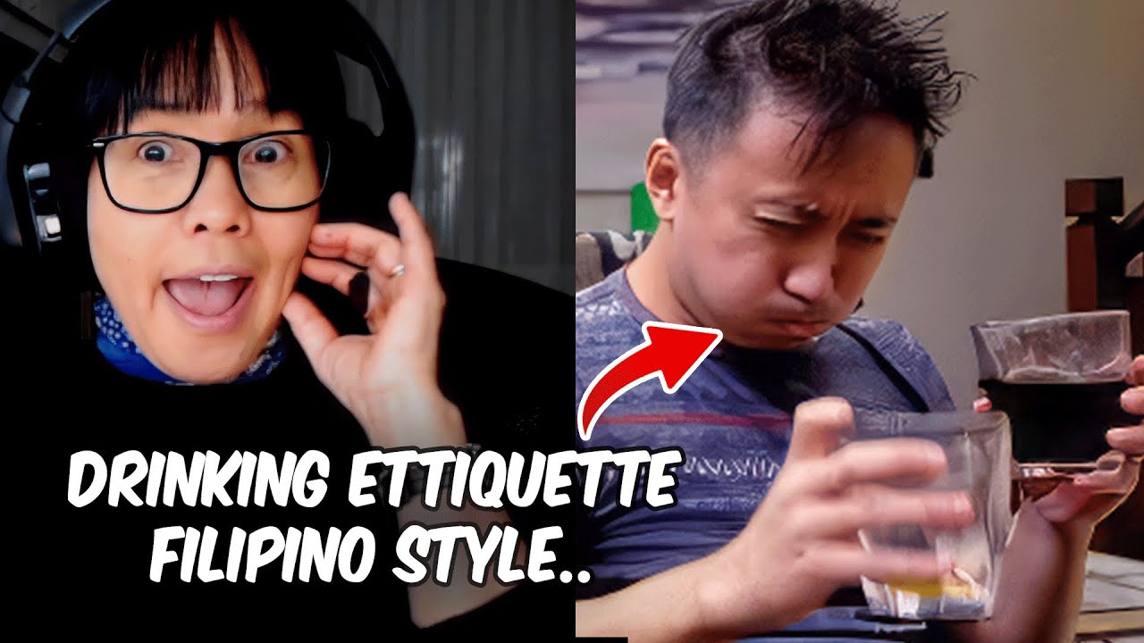 REACTION | Philippines 101 Filipino Drinking Etiquette WHICH ONE ARE ...