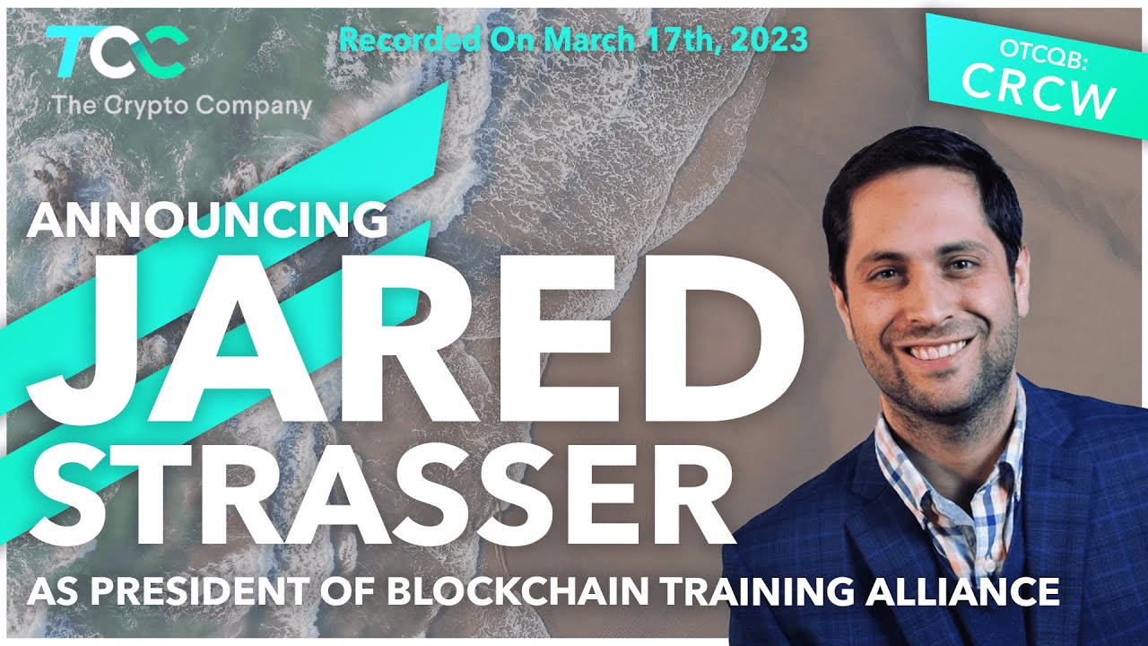 The Crypto Company; Announcing Jared Strasser as President of ...