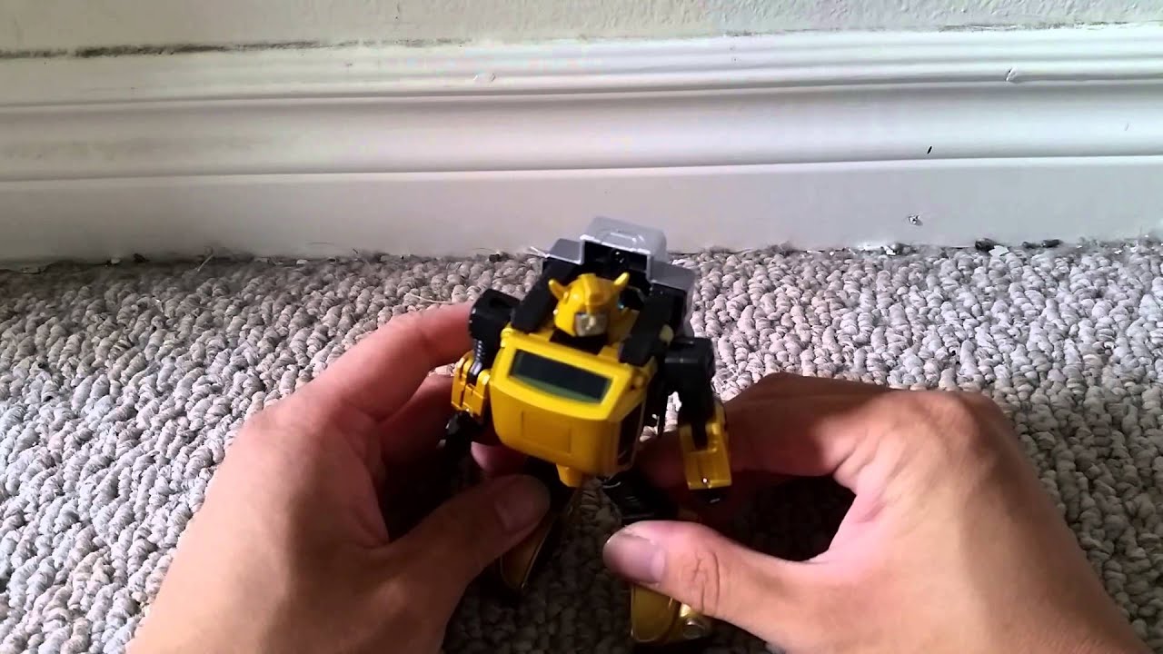Transformers Masterpiece G2 Bumblebee toy review - YouTube