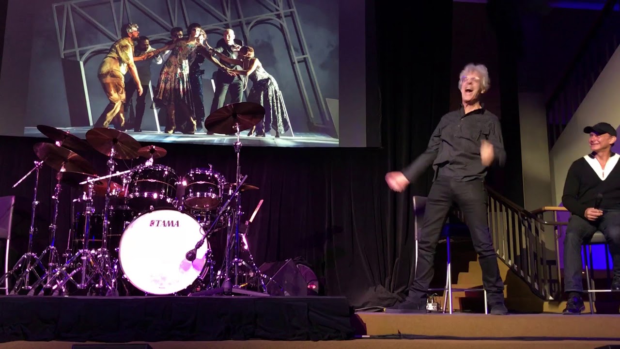 Stewart Copeland talks drums and plays jazz - YouTube