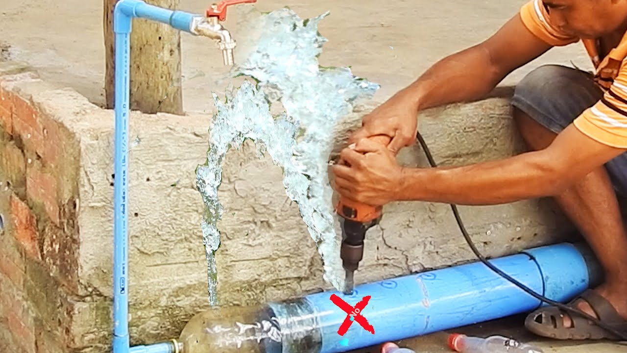 Amazing Idea to fix PVC pipe low pressure most people don't know #PVC # ...