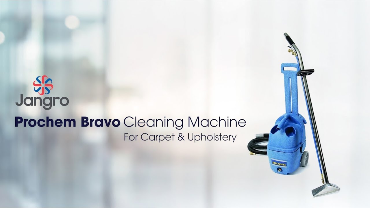 Jangro - Prochem Bravo Cleaning Machine - YouTube