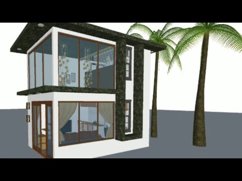 3X4.5M Small House With Loft Bedroom|Tiny House Loft Style|Home With ...