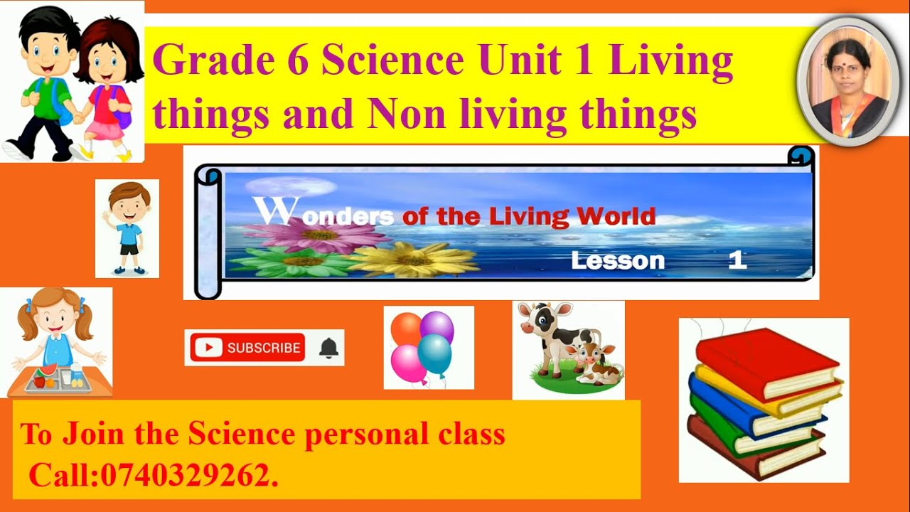 Grade 6 Science Unit 1 Wonders of the living world - English medium ...