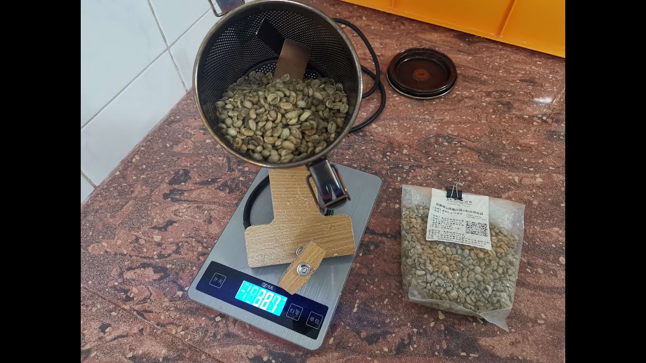 380g on my DIY roaster - Dec 2024 Roast - YouTube