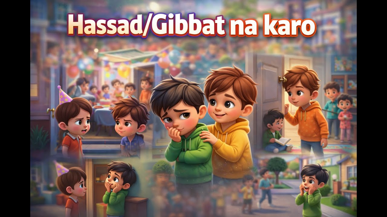 🌟 Hassad and Gibbat – Moral Story for Kids - YouTube