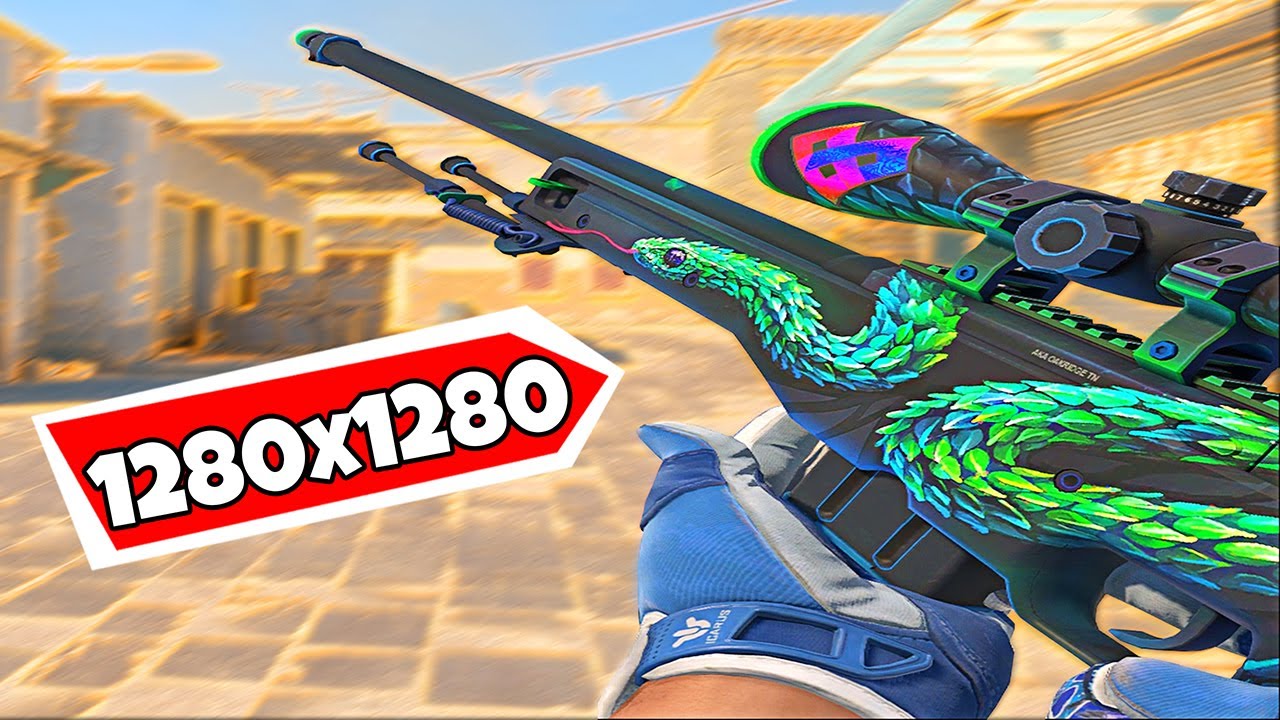 1280x1280 BEST HD SUPER STRETCHED RESOLUTION - YouTube