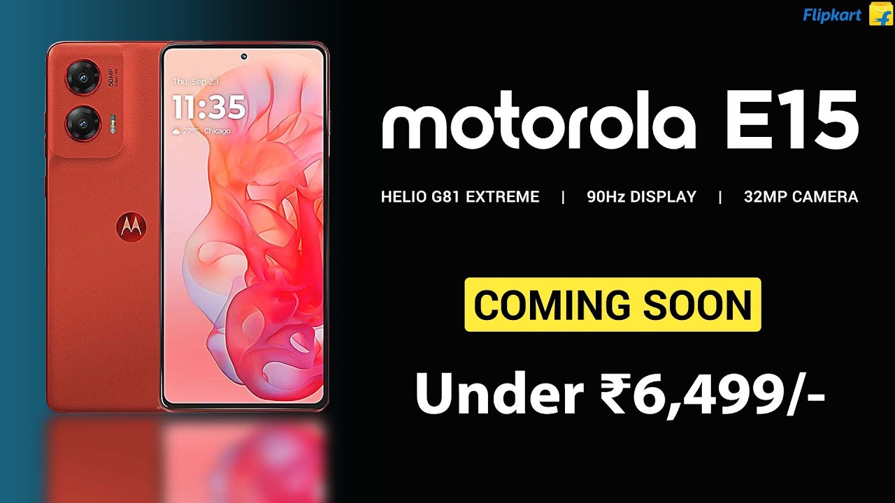 🔥 Motorola E15 With Helio G81 Extreme | ⚡ Moto E15 Specs, Price ...