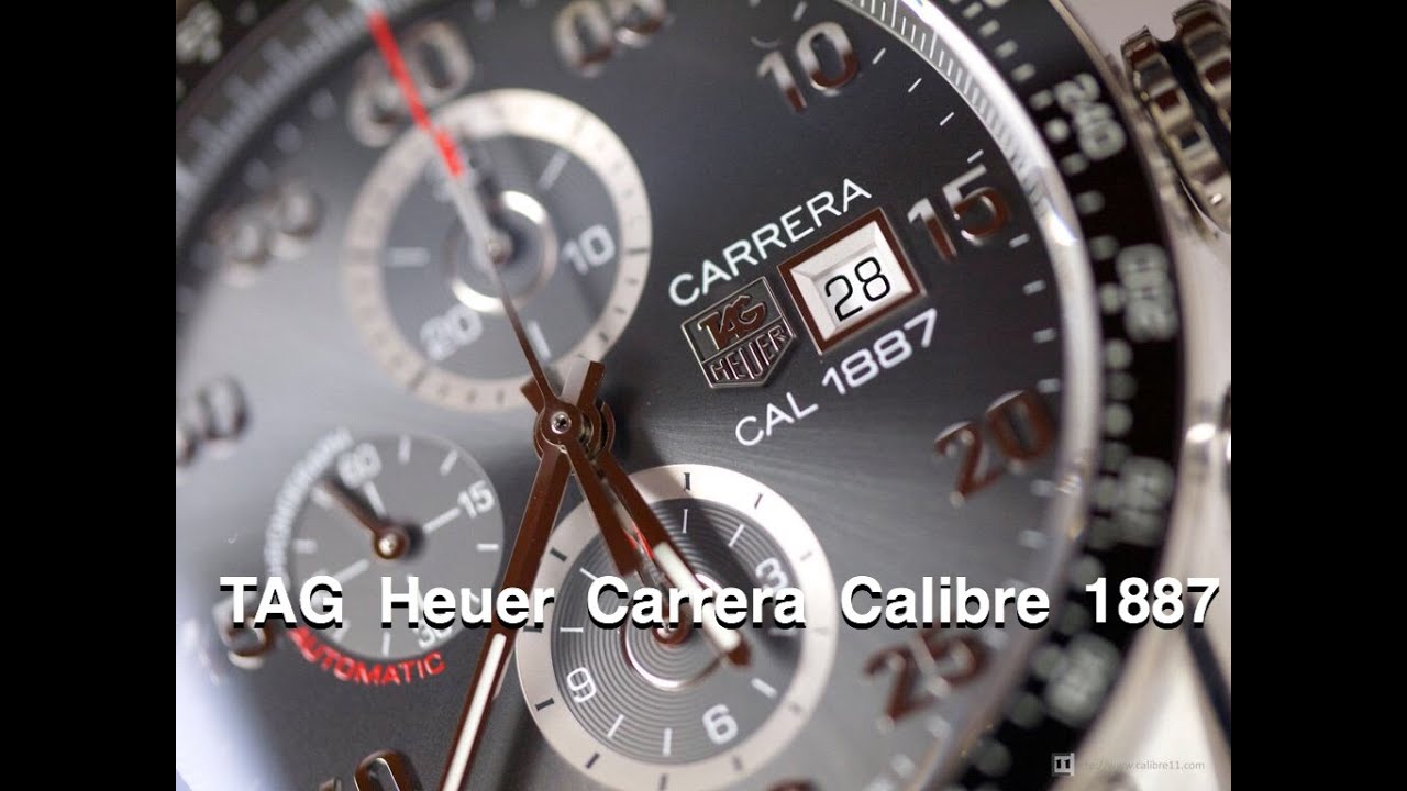 Unboxing TAG Heuer Carrera Calibre 1887 - YouTube