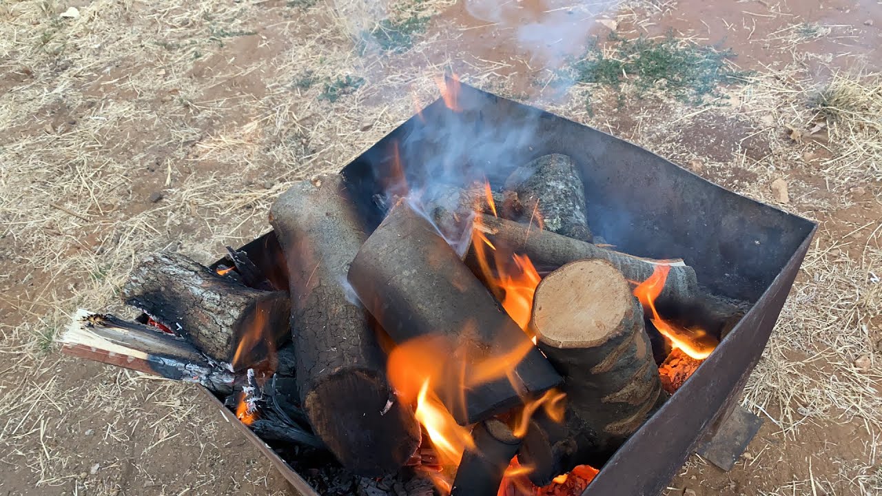Traditional Dinner Around the Bonfire: Weekend with the Kids at Al ...