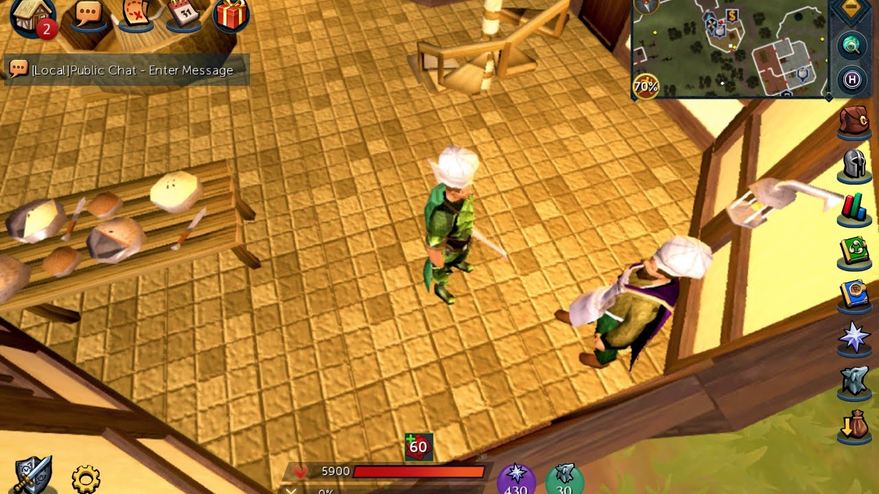 Runescape Chefs Assistant Quest (100% Mobile Player) - YouTube