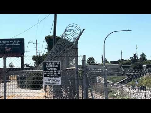 Almost Missed - UP? Manifest Freight Train South - E, Lodi CA
