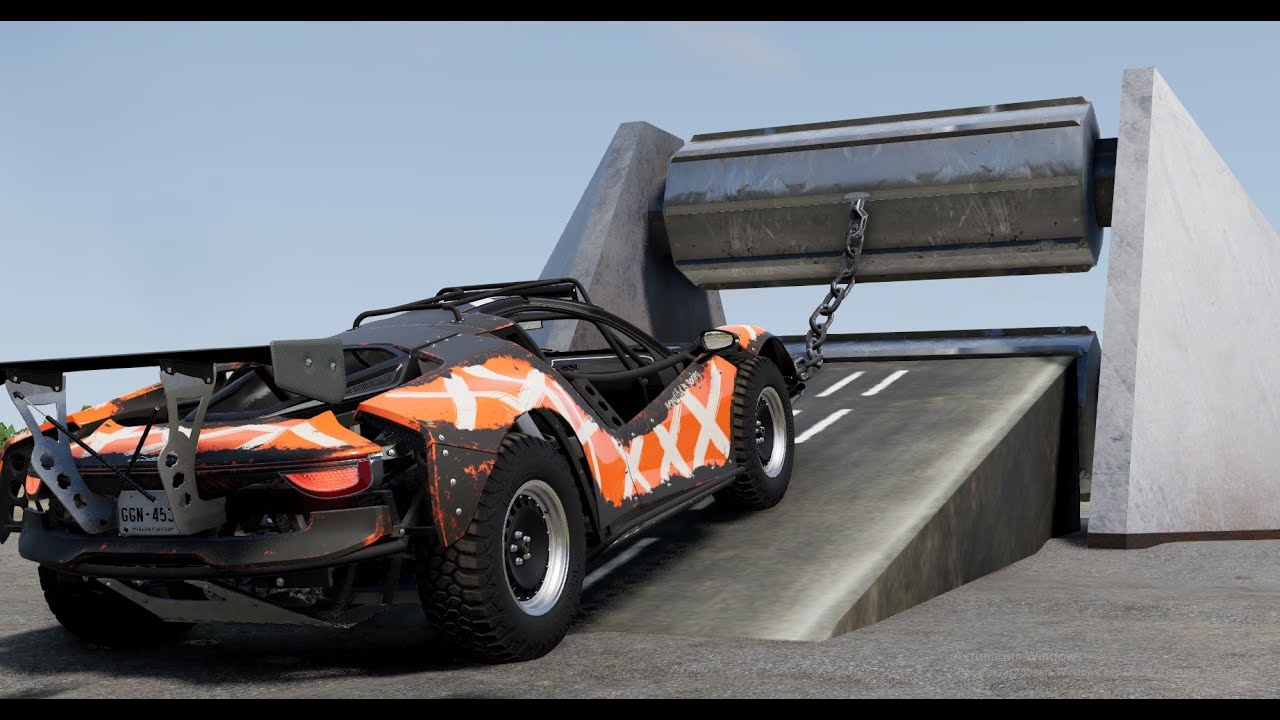 Shredder vs cars | BeamNG drive 2022 - YouTube