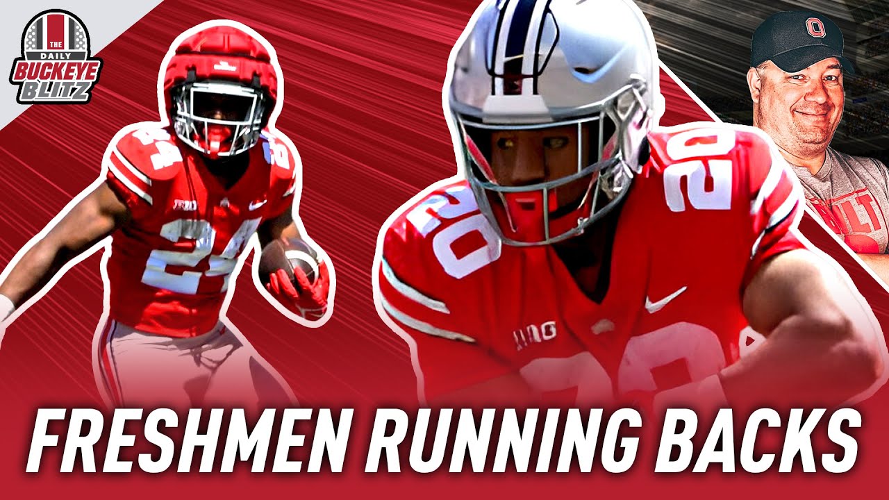 Daily Buckeye Blitz: Explosive Freshmen Running Backs Unleashed in Spring Game! - YouTube