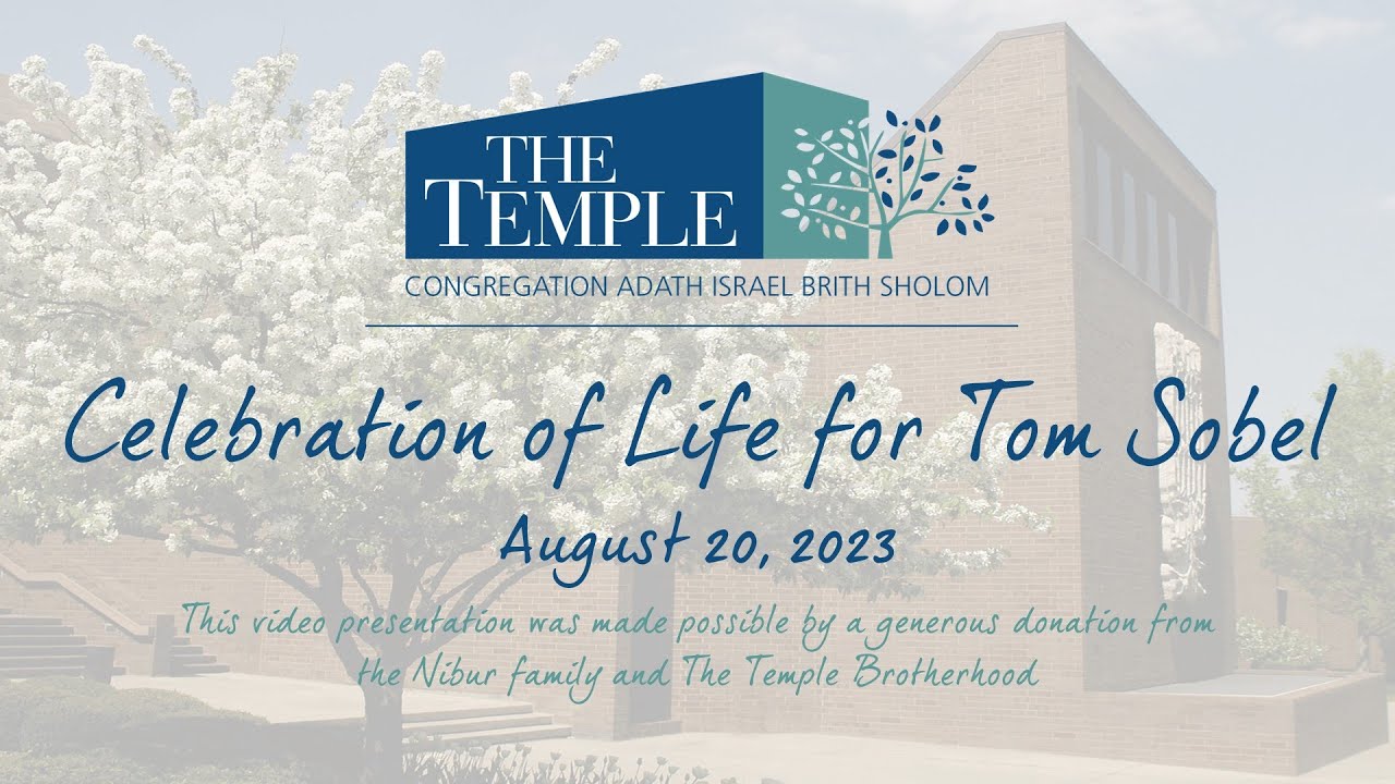 Celebration of Life for Tom Sobel - YouTube
