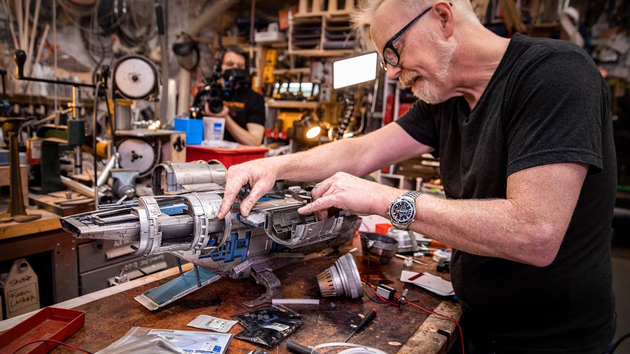 Adam Savage's One Day Builds: Razor Crest Mods, Part 1! - YouTube