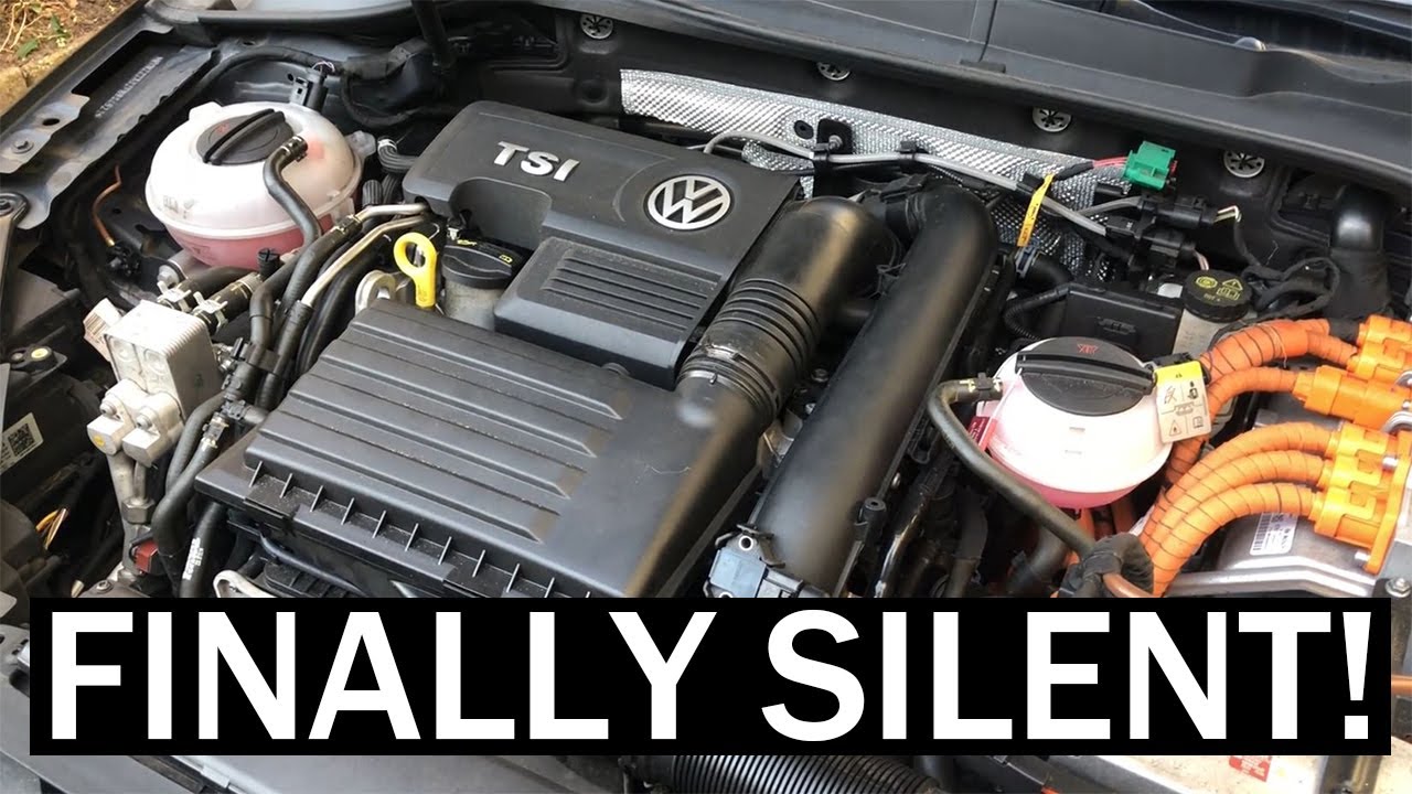 Golf GTE engine rattle/knock!? Here's the FIX! - YouTube