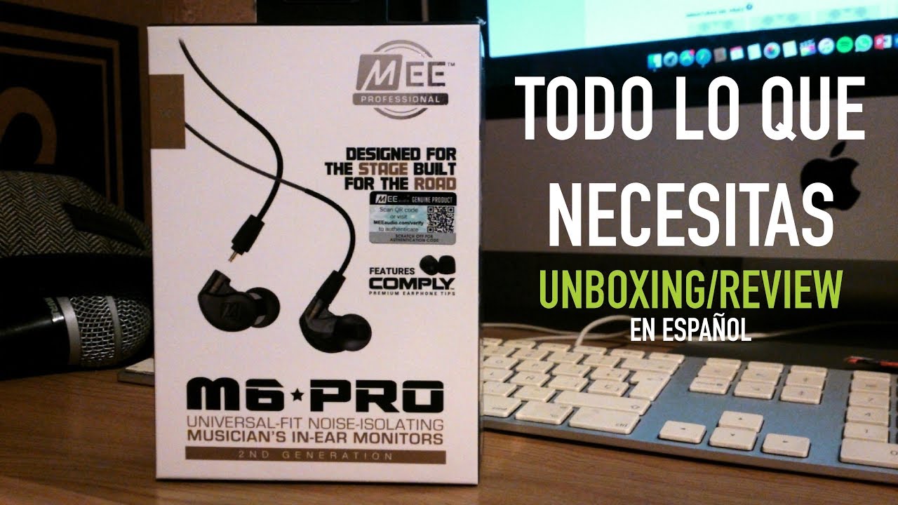 Mee Audio M6 Pro 2ª Generación -Unboxing/Fast Review- En Español - YouTube