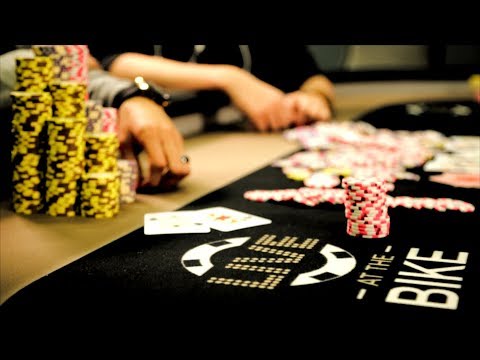 Action Flop, Monster Pot!!! Garrett Adelstein vs Barry Woods ♠ Live at the Bike!