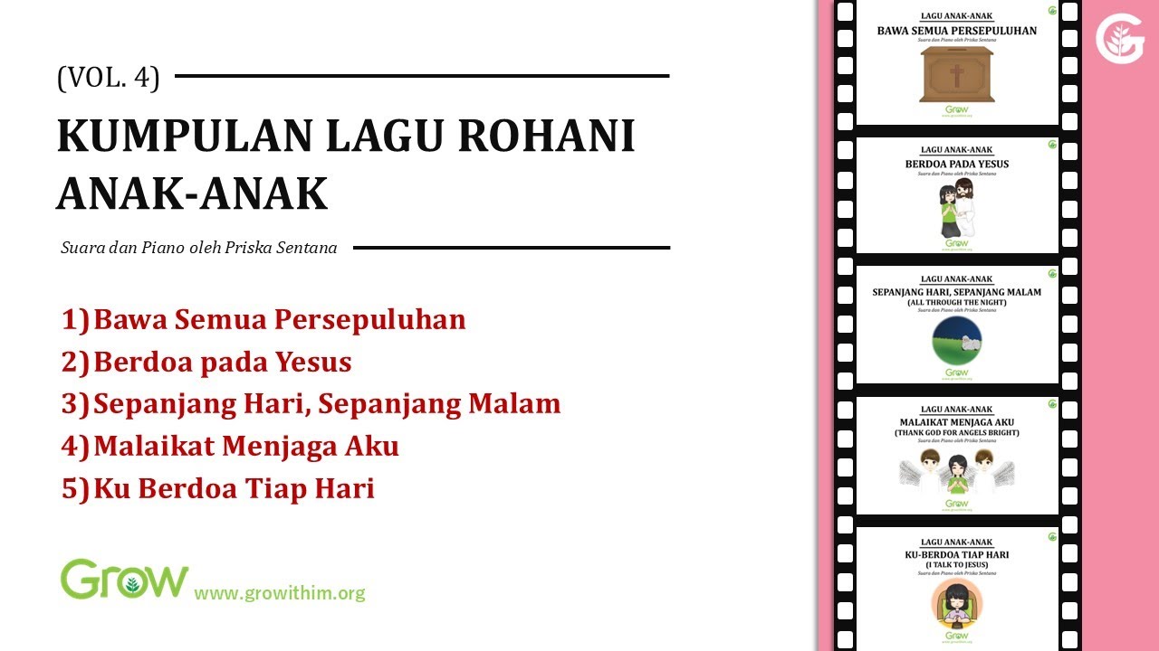 Kumpulan Lagu Rohani Anak Anak (Vol. 4) - YouTube