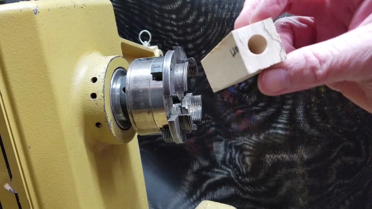 Pen blank drilling adapter - YouTube