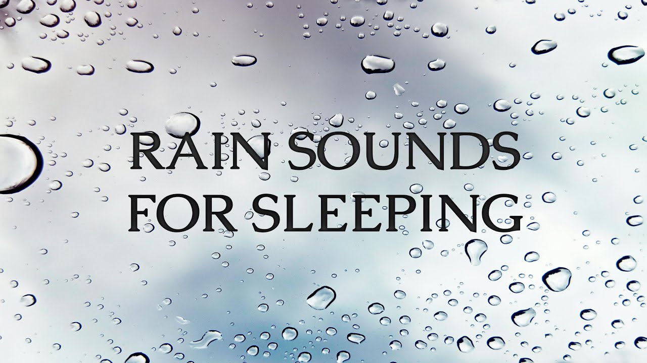 Heavy Rain Sounds for Sleeping with Thunders - Rain White Noise - Rain ...