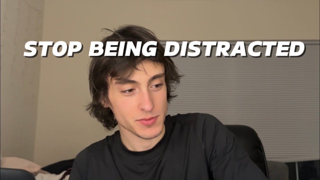 stop being distracted and start creating - YouTube