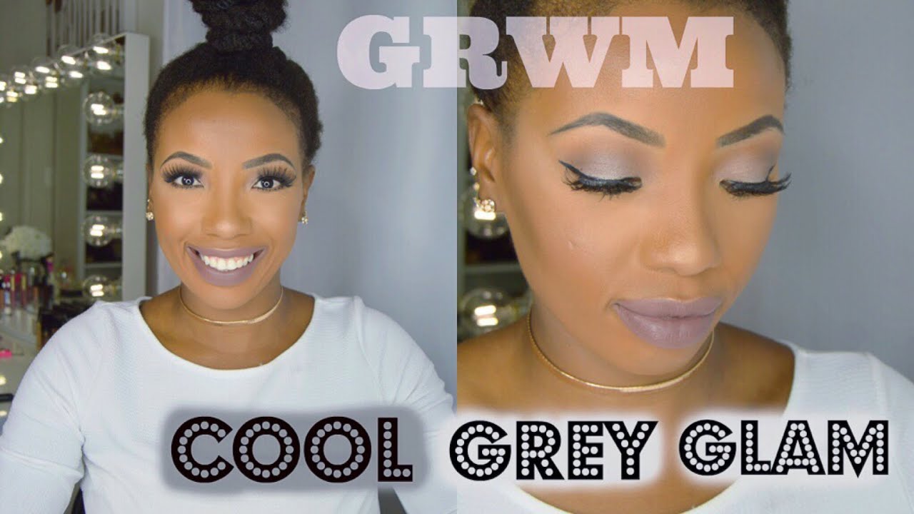 GRWM Cool Grey Glam - Get Ready With Me! Fall Makeup Tutorial Viewer ...