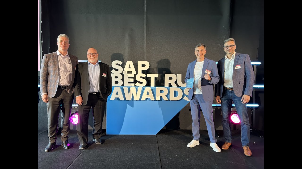 InfraBuild Honoured as Runner-Up in the Best Run SAP Digital Supply ...