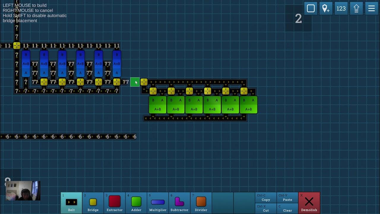 number factory game - beltmatic #3 - YouTube