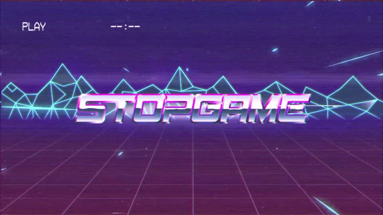 Stopgame Logo Intro (retro VHS glitch) - YouTube
