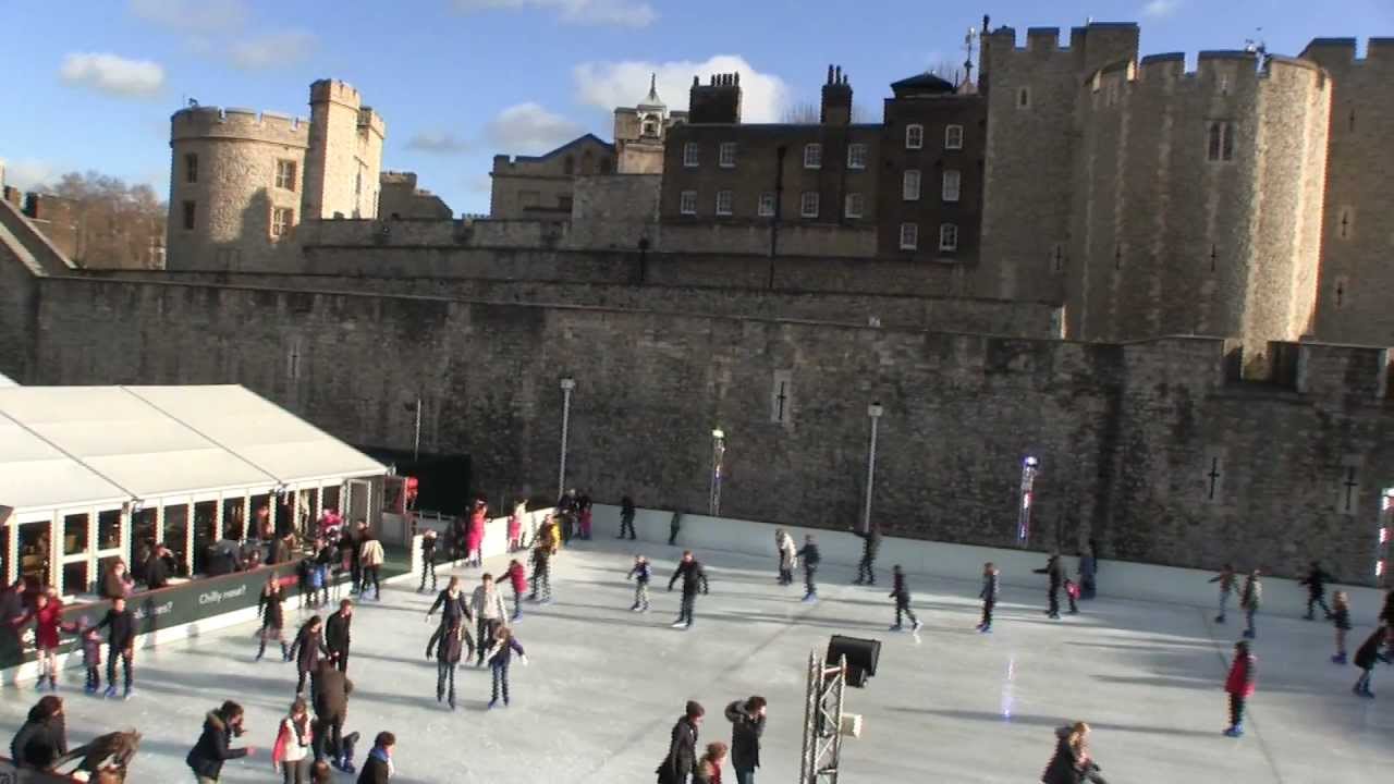 Tower of London Ice Rink (2nd January 2012) - YouTube