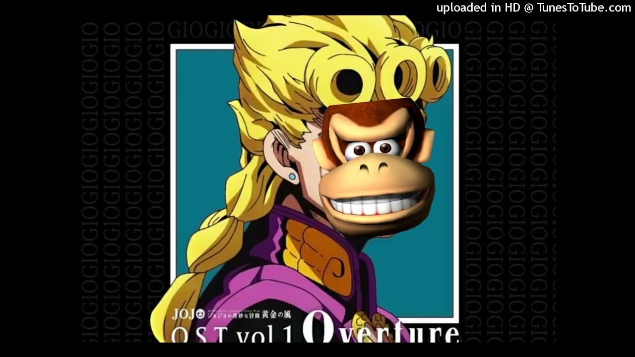 Giorno's Theme but it's the DK Rap - YouTube