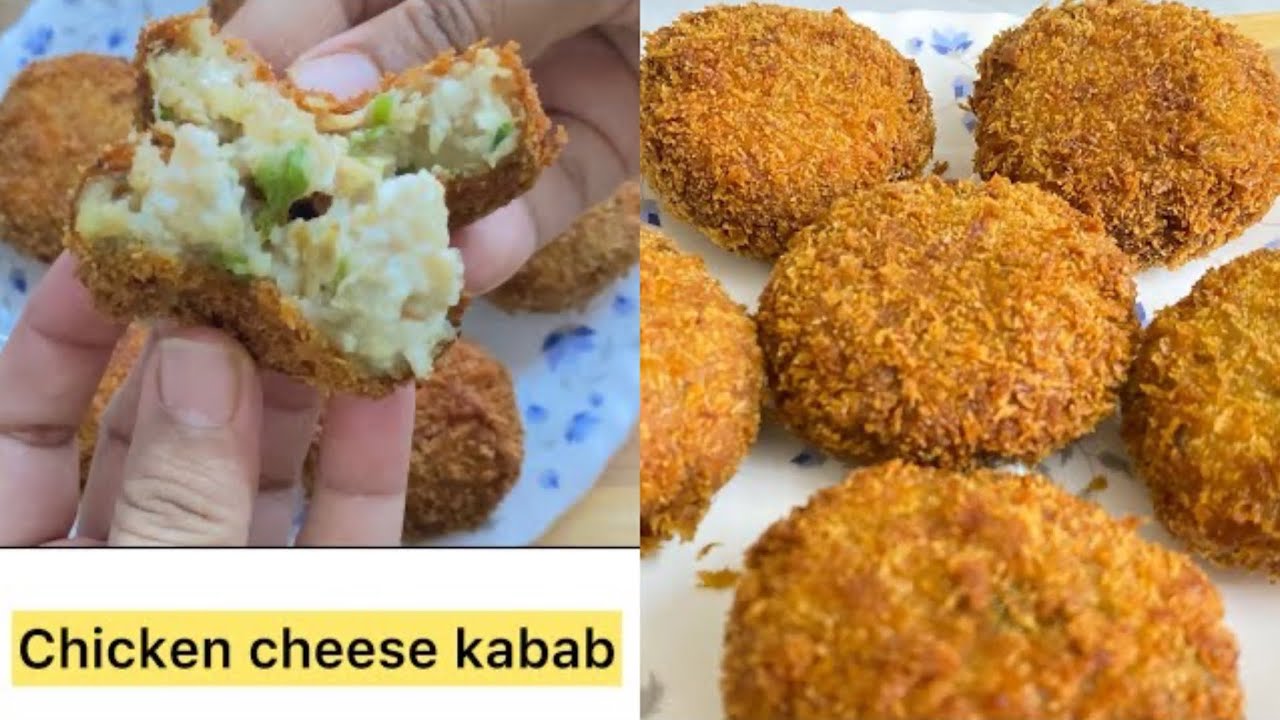 Cheesy Chicken Kabab | Cheese Kabab Recipe | Kabab | @Cookwithshab ...