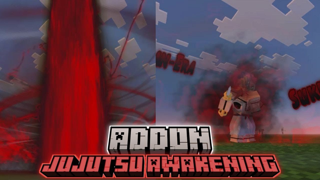 UPDATE ADDON JUJUTSU - JUJUTSU AWAKENING - MINECRAFT PE 1.21.92 - YouTube