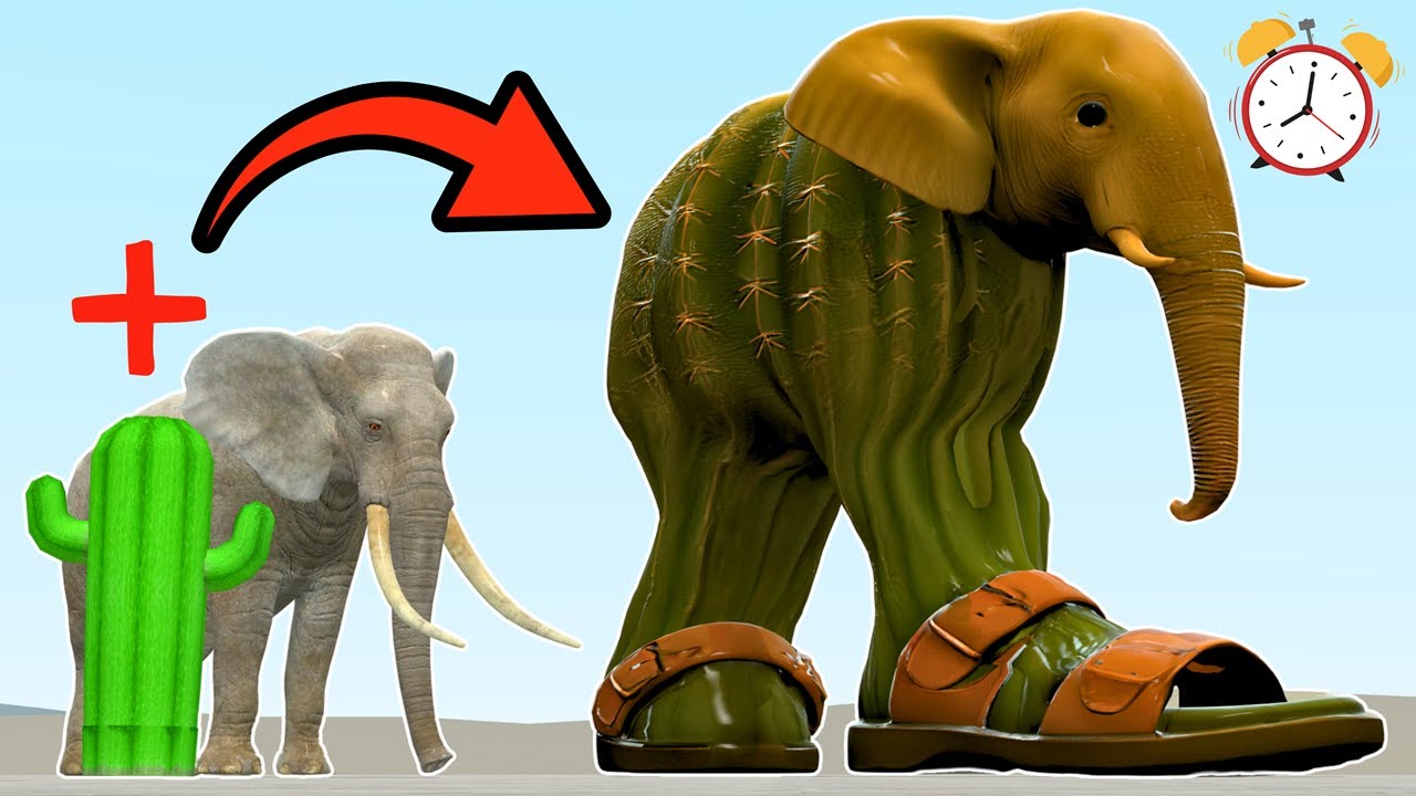 I MADE LIRILÌ LARILÀ BRAINROT MEMES WITH ELEPHANT AND CACTUS In Garry's ...