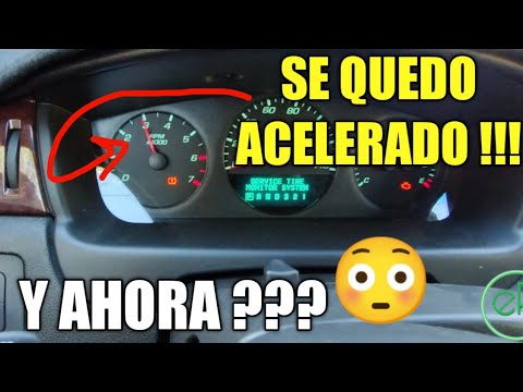🙀ESTA ACELERADO !!! DESPUES DE LIMPIAR CUERPO DE ACELERACION P0507