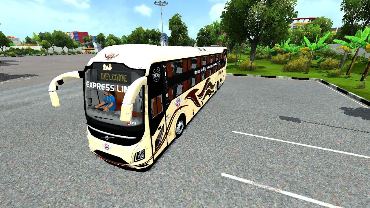 VOLVO KI NEW BUS EXPRESS LINE WELCOME TO NEW BUS VOLVO BUS DRIVING ...