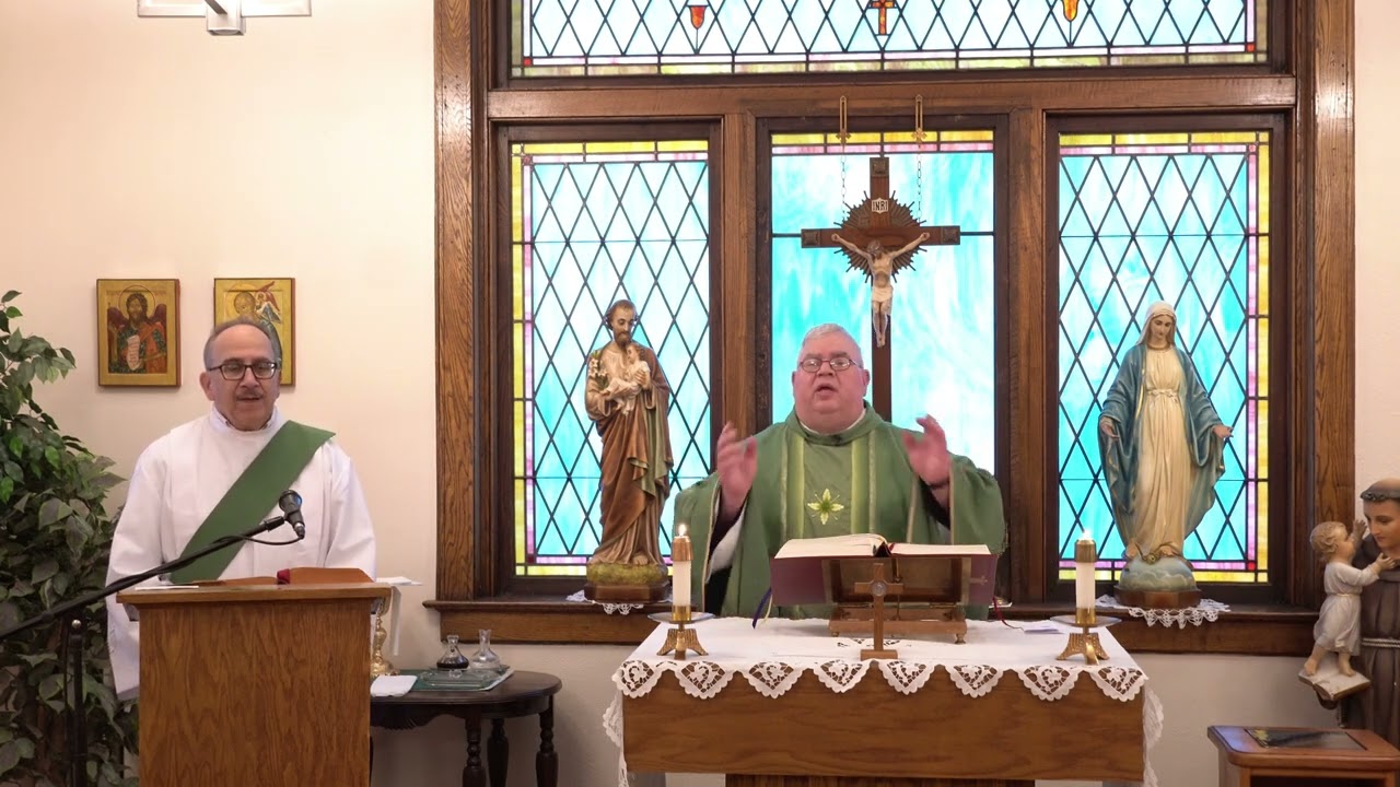 Catholic Sunday mass 9/18/2022 - YouTube