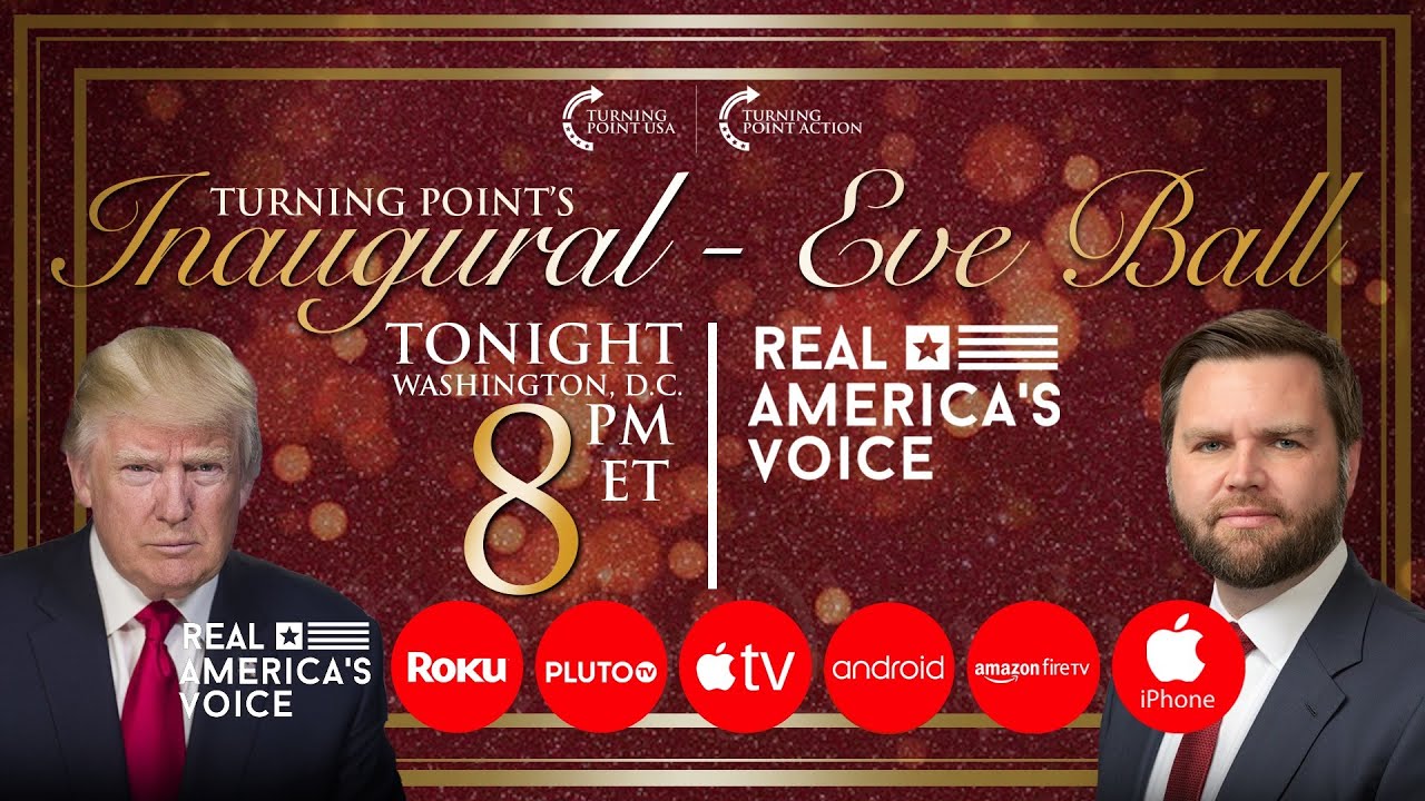 TPUSA'S TRUMP INAUGURAL EVE BALL - YouTube