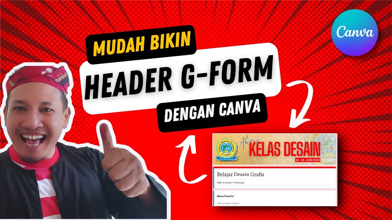 AWAS KREATIF!!! Begini cara mudah bikin header google form yang cantik ...