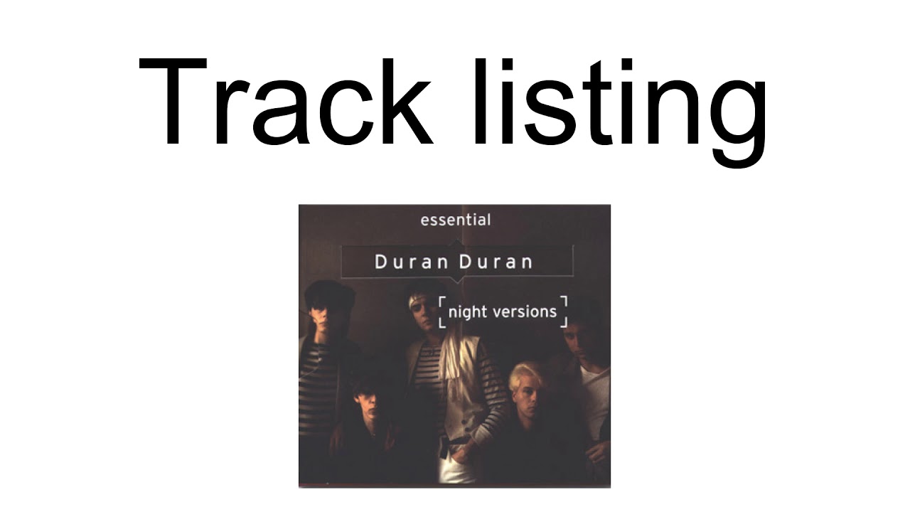 The Essential Collection (Duran Duran) - YouTube