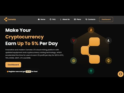 Mining Cometa LTD yang inovatif dan modern Buat Cryptocurrency Anda Hasilkan 5% Per Hari #cometa ...