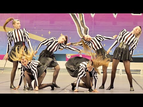 Majorettes *ADL Česká Lípa* - mini BATON seniors  - XX European Majorette Championship - Monza 2025