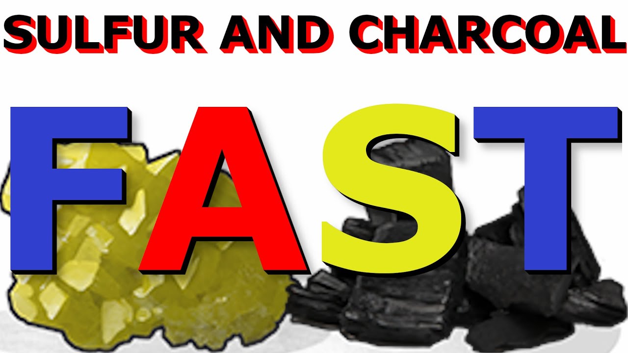 Rust Small Furnace Base - for Cooking "Sulfur and Charcoal Fast" - YouTube