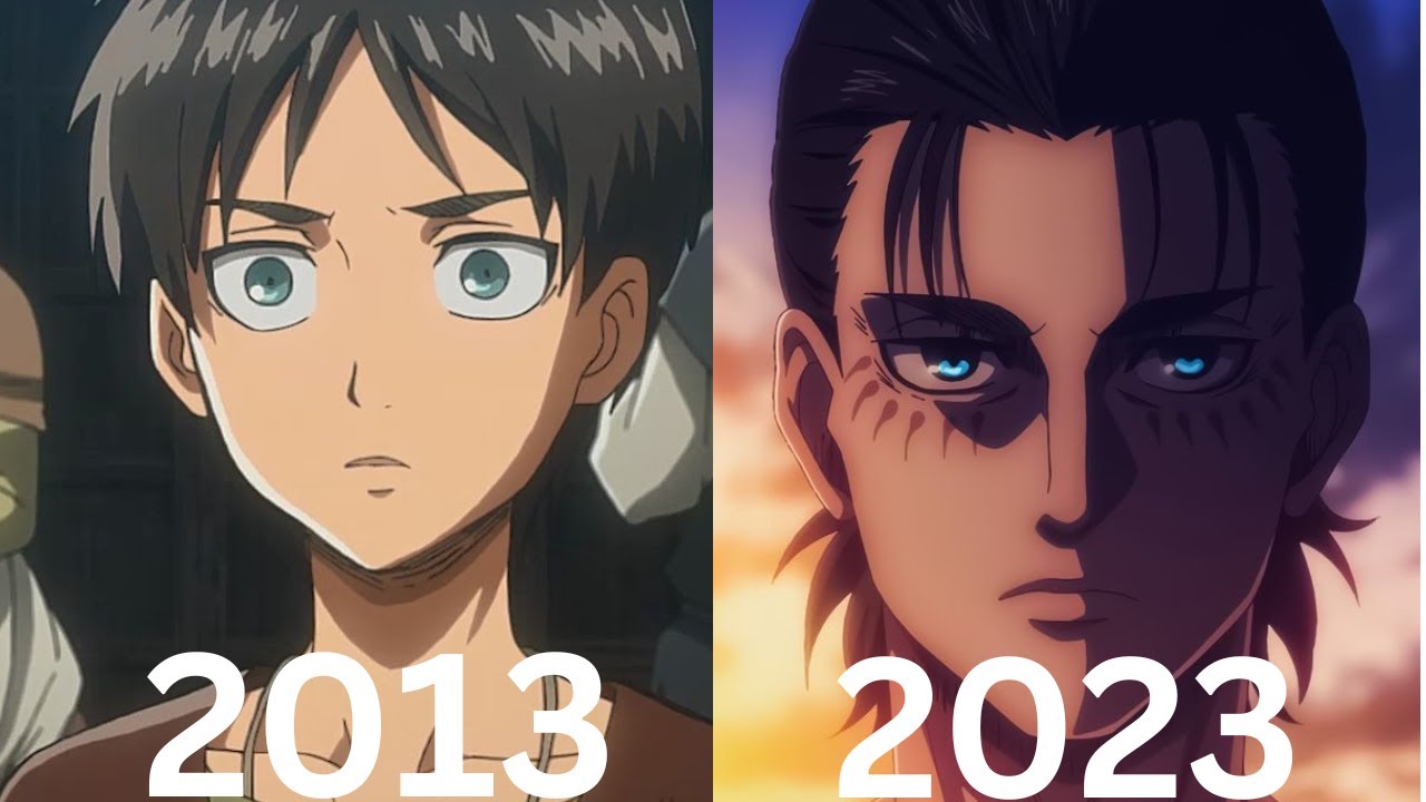 Evolution of Eren Yeager - YouTube