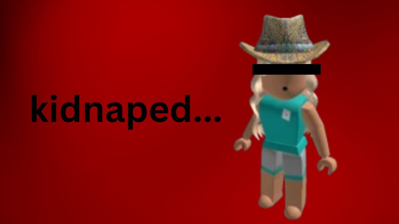 this Roblox player was kidnaped in real life. - YouTube