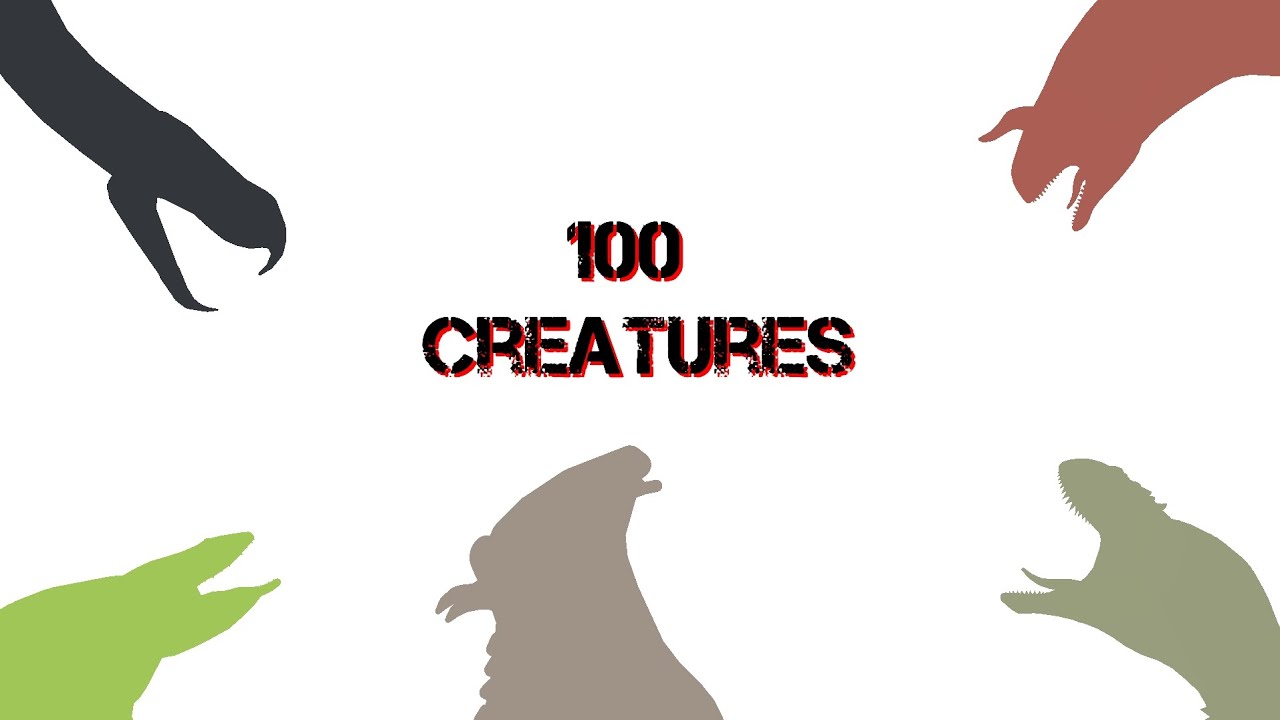 100 Creatures - YouTube