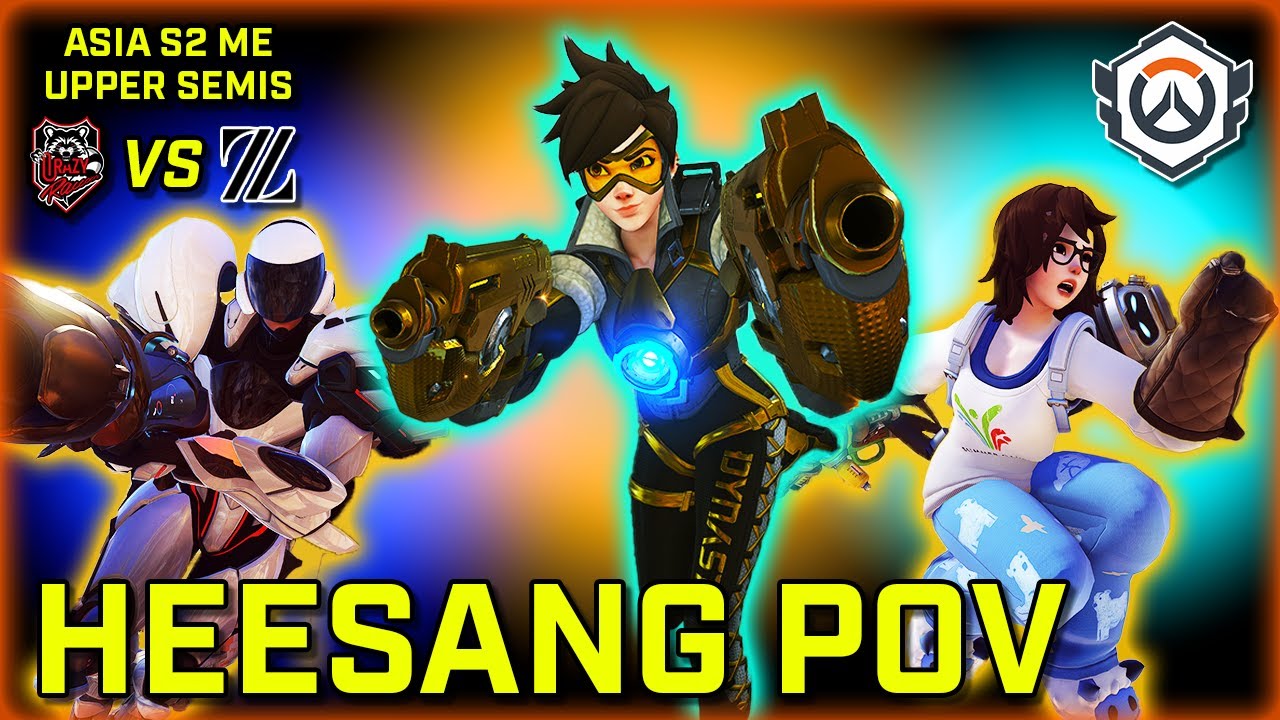 [HeeSang POV] #1 Flex DPS and CRAZY Genji player | Crazy Raccoon vs ...